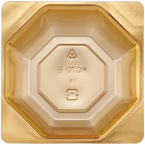 【業務用】【常温商品】【規格内容】幅９７×奥行９７×高さ３０ｍｍ【色】金【柄】柄無【販売形態】中仕切のみ【耐冷耐熱温度】６０℃【材質】ＰＥＴ【商品特徴】シリーズ混載、バラ出荷が可能なＰＥＴケース。　※レンジ不可■【規格内容】幅９７×奥行９７...