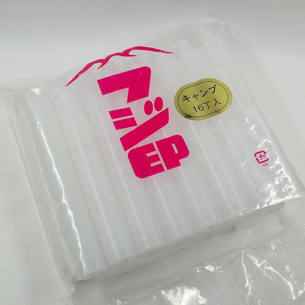 サイズ：(長さ14ｃｍ×直径2ｃｍ)　本数：１６本入り　形状：丸型カラーろうそく：ホワイト　芯の色：ホワイト