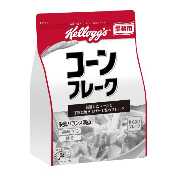 商品特徴厳選したコーンを丁寧に焼き上げたコーンフレークです。 甘くない味わいなので、様々なアレンジができます。6種のビタミンと鉄分をバランス良く摂ることができます。