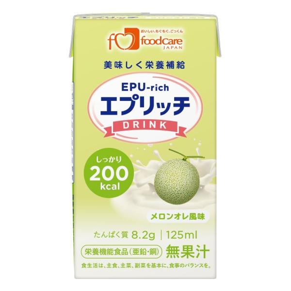 乳系の栄養補助飲料。1本（125ml）で、エネルギー200kcal、たんぱく質8.2g、亜鉛4.1mg、銅0.3mg、食物繊維4.6gがおいしく摂取できます。［１日あたりの摂取目安量］〇1日あたり1〜3本を目安に摂取してください。〇栄養素等...