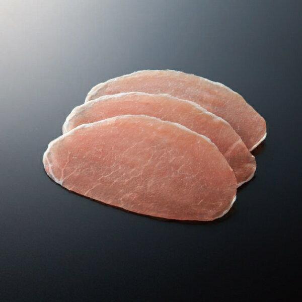 しっとりとした食感で、肉本来の旨味がしっかり残る生ハムです。冷蔵庫にて自然解凍してください。内容量：1000g商品サイズ：1枚当たり：約7〜9g、厚さ約1.4〓賞味期間：製造日より365日（1年）カロリー：147kcal（100gあたり）主...
