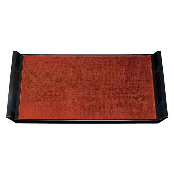 【商品名】 尺3 ウエーブ布目盆/トレー 【春慶かすりSL】 395×292×28mm 日本製 〔和食 レストラン 店舗 お店〕 【ジャンル・特徴】 ウエーブ布目盆 トレー おぼん 国産 日本産 食器 お皿 和食器 業務用 調理器具 料理道...