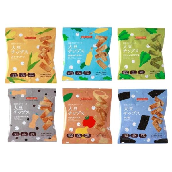 国産大豆にこだわったノンフライスナック大豆由来の栄養成分が豊富に含まれることはもちろん、トランス脂肪酸ゼロのため、安心してお召し上がりいただけます。スナック菓子を罪悪感なく、安心安全に。ビオクラの大豆チップスは、そんなコンセプトで作り上げら...