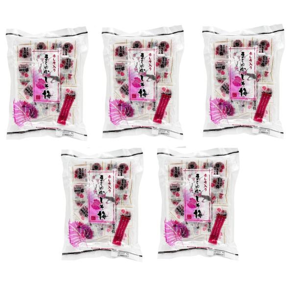 ハッピーカンパニー　まろやかしそ梅ピロ大 しそ梅ちゃん（130g）4袋セット　「しそ梅ちゃんの愛称でも親しまれている、まろやかしそ梅」は、種を抜いて食べやすく美味しく仕上げた、干し梅です。梅の種を抜いて、赤しそを入れて味付けしました。まろや...