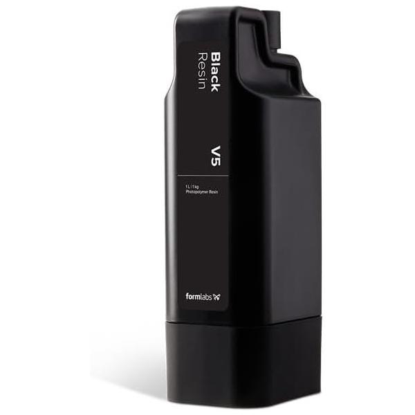 formlabs 卓上光造形(SLA)3Dプリンター Form 4用　樹脂材料Form  4の標準的なレジンとなります。Blackレジンは、様々な用途でお使いいただけるスタンダードレジンで、造形速度と精度、審美性、機能特性の絶妙なバランスで...
