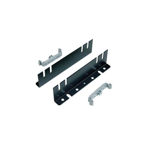 DINレールアダプタ付属L型取付金具L型・2枚1組・ビス4本・DINレールアダプタ