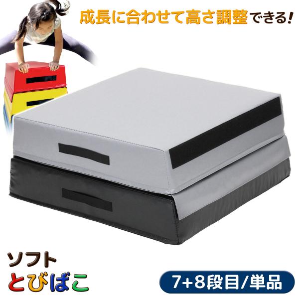 【商品説明】※こちらは「7+8段目/単品」の販売ページになります※【跳び箱で身体能力UP】跳び箱はお子様の運動能力・やる気を育てるのにオススメのアイテムになっています！なぜなら跳び箱は身に付けにくい運動能力全般を養うことが出来る、とても優れ...