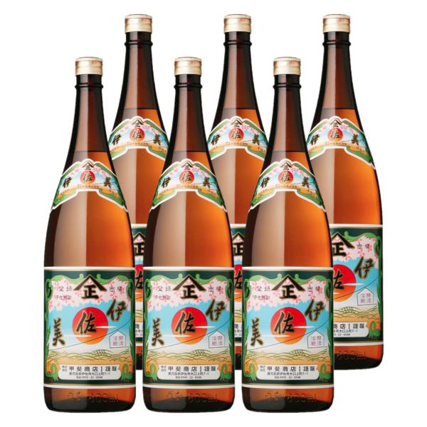 伊佐美 芋焼酎 25度 1800ml×6本 甲斐商店元祖"幻の焼酎"「伊佐美」甘く口当たりがよく、長年人気のある銘柄です。ほどよく芋の甘みがあり、バランスのいい味わいの芋焼酎です。定番人気の芋焼酎です。