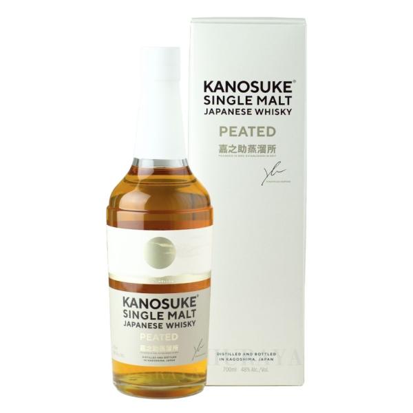 嘉之助 シングルモルト PEATED潮風まとう、メローなピーテッド・ジャパニーズウイスキー