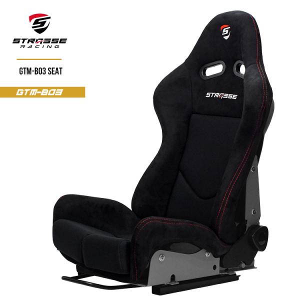 ※1台につき送料がかかります。配送方法は必ず「大型宅配便A」をご選択下さい。※他のオプションと同梱注文しないでください。送料が正しく反映されず、キャンセルとなる場合がございます。STRASSE GTM-B03 セミバケットシート[単品]です...