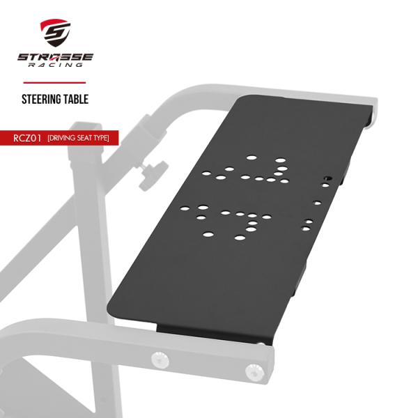 ・STRASSEレーシングコックピットRCZ01の最新ハンコン対応のステアリングテーブル台の単品です。・ネジ止めして固定したハンドルコントローラーを手軽に台ごと交換できます。 ・複数のハンドルコントローラーを取り替えて使う方におすすめです。...