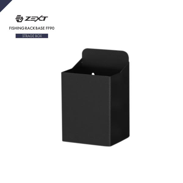 ・ZEXTフィッシングラックベースFF90専用オプションパーツ、小物入れ 縦です。サイズ：(約)75×61×120mm重さ：(約)290g検索キーワード：釣り 釣具 収納 リール 展示 リールラック リールディスプレイ フィッシングラック ...