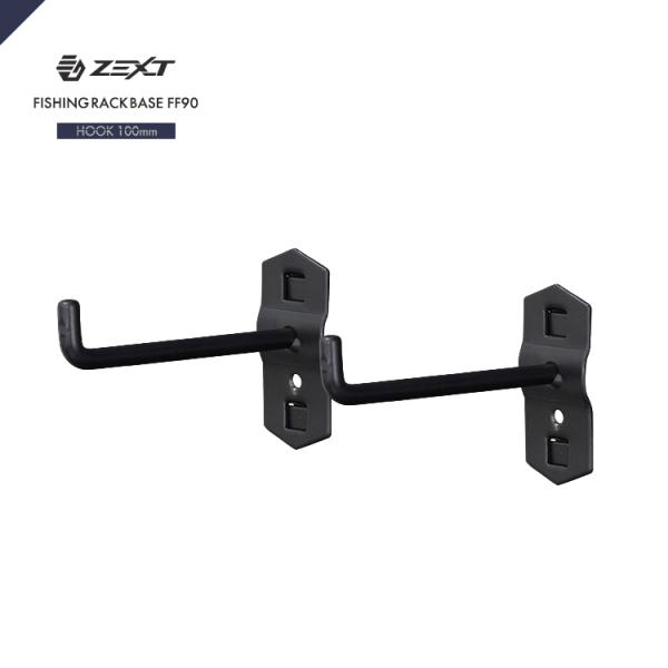 ・ZEXTフィッシングラックベースFF90専用オプションパーツ、フック大2本組です。本体サイズ：(約)25×100×60mm重さ：(約)40g(1本)検索キーワード：釣り 釣具 収納 リール 展示 リールラック リールディスプレイ フィッシ...