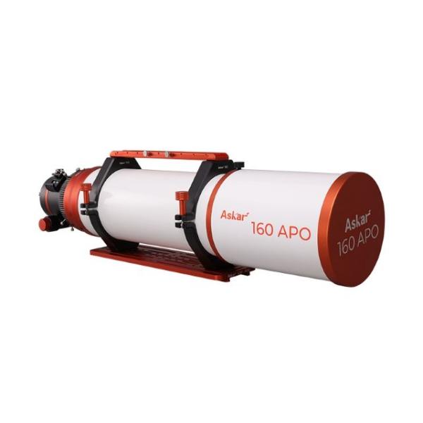 【発売日：2025年04月22日】大口径3 枚玉 ED 屈折望遠鏡Askar 160 APO は 口径 160 mm 、 焦点距離1,120mm 、3 群3枚構成のレンズを搭載した ED アポクロマート屈折鏡筒です。・3 枚のレンズのうち ...