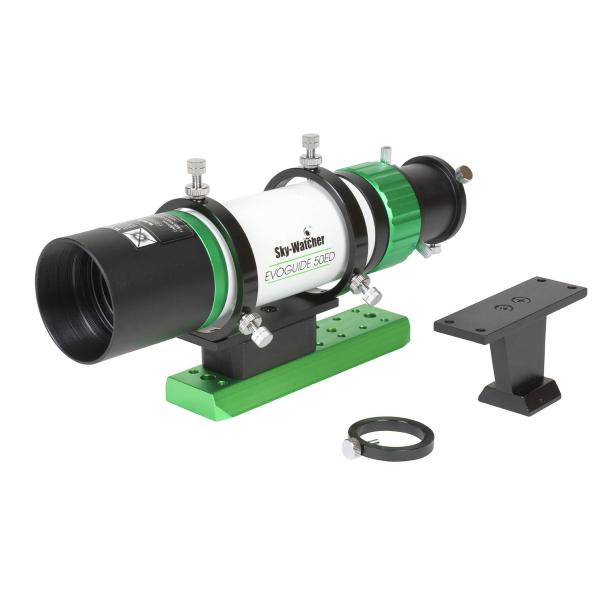 EDレンズ搭載の50mmガイド鏡新たに幅狭（底幅43mm)タイプのドブテイルバーが付属し、利便性が向上しました！・EDレンズが採用されたガイド鏡です。アクロマートレンズに比べ星像がシャープですので、より高いガイド精度が期待できます。 ・別売...