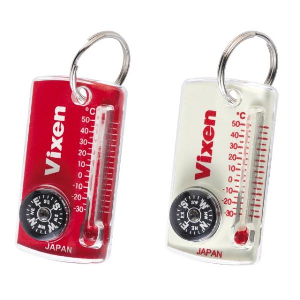 オイル式コンパスと温度計が一体となった超小型の「ジッパーコンパス（2色）」