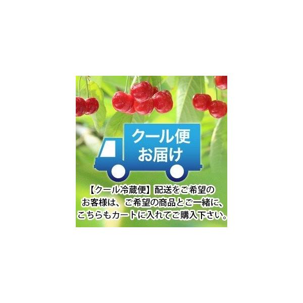 　　■さくらんぼ用の【クール冷蔵便】オプションです。■【クール冷蔵便】配送をご希望のお客様は、ご希望の商品とご一緒に、こちらもカートに入れてご購入下さい。※送料無料の商品であっても、【クール冷蔵便】代はご請求させていただきます。　　