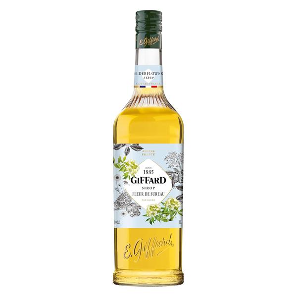 エルダーフラワー香料にレモンの濃縮果汁を加えたシロップ。エスプレッソトニック、アイスティー、レモンスカッシュ、クリームソーダなど様々なカフェドリンクと相性抜群の万能フレーバー。幅広いドリンクにご使用頂けます。商品名GIFFARD ジファール...