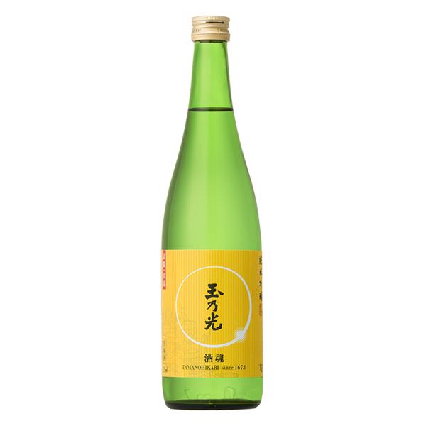 旨味と酸味が調和したすっきりした飲み口、米本来の美味しさを追求した純米吟醸。米にこだわり純米にこだわる京都伏見の蔵元が、素材の味を活かす京料理とマッチする最高のバランスを実現すべく造った純米吟醸酒。商品名玉乃光 たまのひかり 純米吟醸酒 酒...