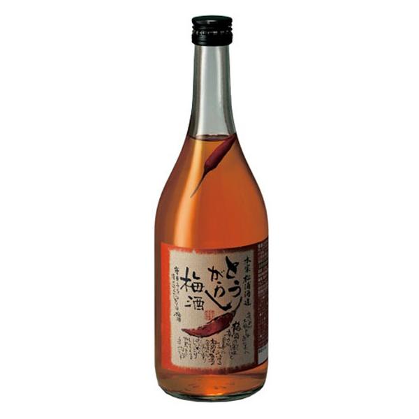 とうがらしを漬け込んだピリ辛梅酒。梅酒の風味ととうがらしの辛さが見事にマッチしています。初めは梅酒のほの甘い風味、そしてだんだんピリピリと・・・。一度飲めば、やみつきになる味わいです。お勧めの飲み方はオン・ザ・ロック。辛めのお酒ですので、唐...