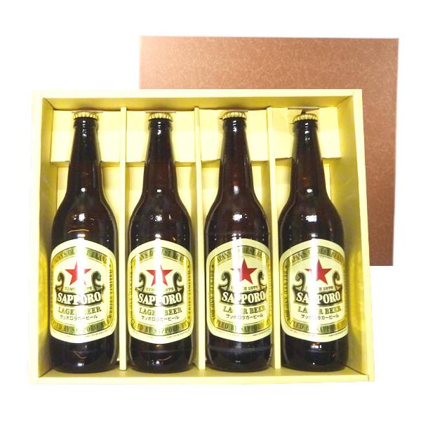 現存する日本で最も歴史のあるビールブランドである「サッポロラガービール」は、しっかりとした厚みのある味わいが特徴です。商品名おすすめビールセット サッポロ ラガービール 633ml 大瓶 4本セット種別ビールアルコール度数5%原材料名麦芽（...