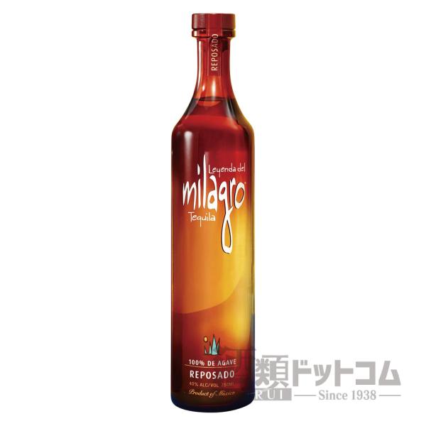 ミラグロ<br>(750ml・40度)<br>【参考上代】5830円<br><br>カクテルの素材としても万能なレポサド。豊かな香りと穏やかなスパイスが、パロマなどの定番カクテルをより上品に彩...
