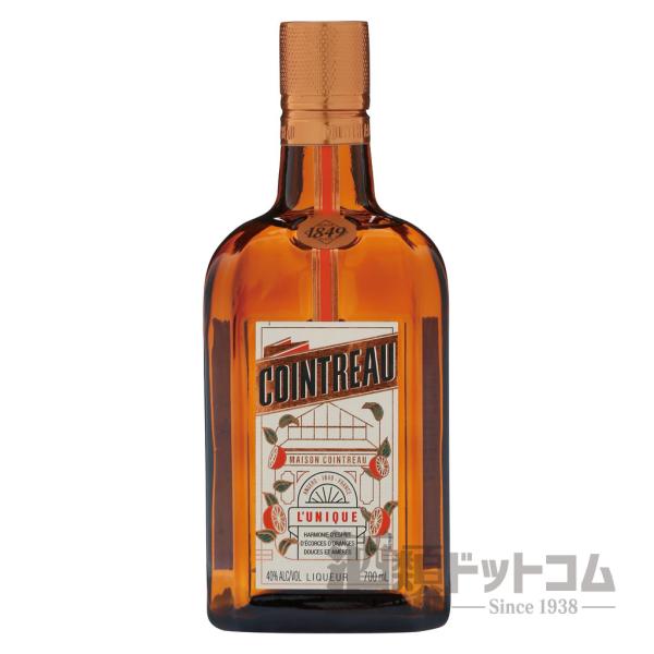 レミー・コアントロー社(700ml・40度)【参考上代】3080円【産地】フランス【エキス分】エキス分【24】%オレンジの果皮で造られた、甘さの中にビターな味わいのあるリキュール。ソーダで割ると、さらに香りが引き立ちます。