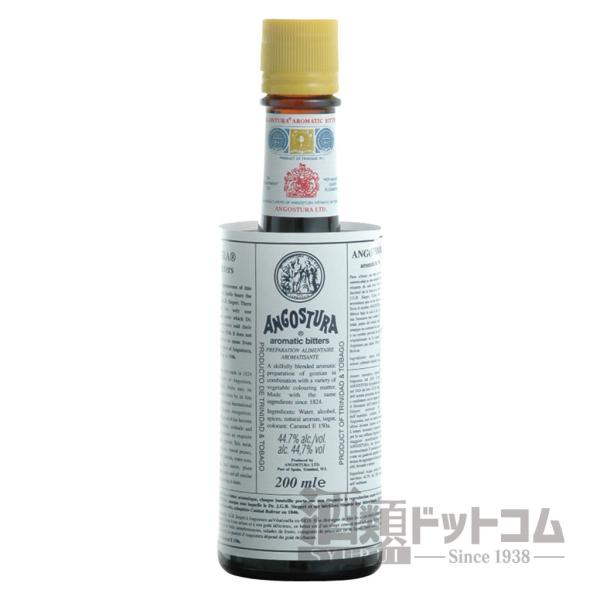 アンゴスチュラ社(200ml・44.7度)【参考上代】3520円【エキス分】エキス分9%有名なカクテルに使用される苦みがクセになる1本。ウイスキーとの相性も抜群で、ハイボールに1滴足すだけで香りや味が引き締まります。