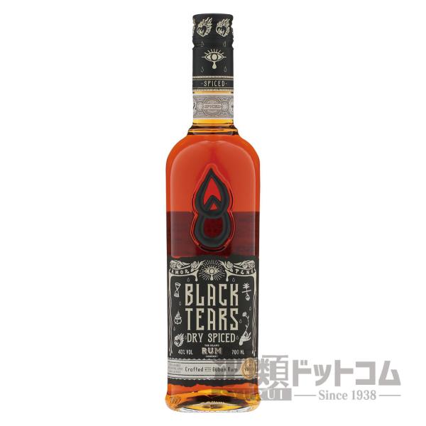ブラック・ティアーズ(700ml・40度)【参考上代】3850円唐辛子やコーヒーなどを浸漬した、キューバ産ホワイトラム。低糖質なのが特徴で、色は金色、香りは蜂蜜、スパイス、ココアを想わせます。
