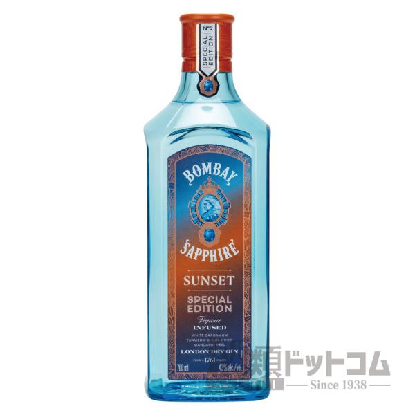 ボンベイ・スピリッツ社(700ml・43度)【参考上代】4620円変わらぬ夕陽の輝きに着想を得た特別仕様。10種の定番ボタニカルに3種を追加した、技術とセンスが光る数量限定品です。