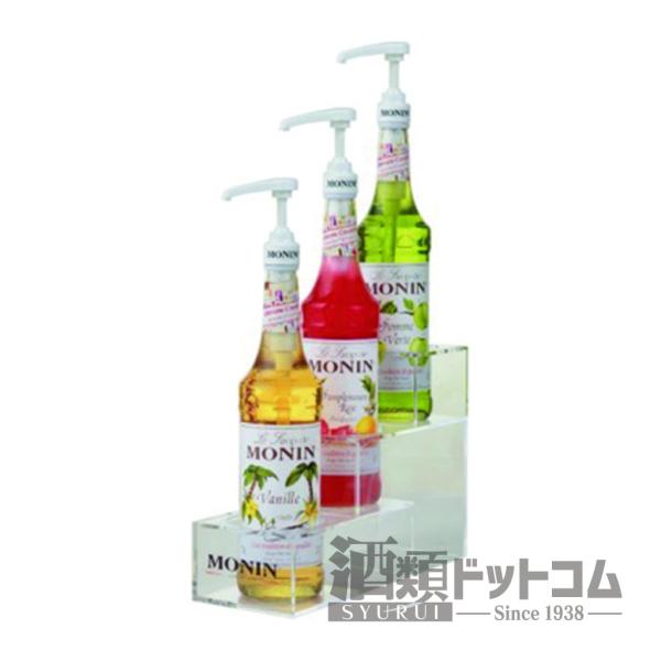 (1個)<br>【価格】オープン価格<br>【サイズ】0cm/0cm/0/0ml<br>スタイリッシュな見た目と、3本並べて置けるので作業効率をUPさせるのに持って来いのモナン・シロップ専用ラックです。