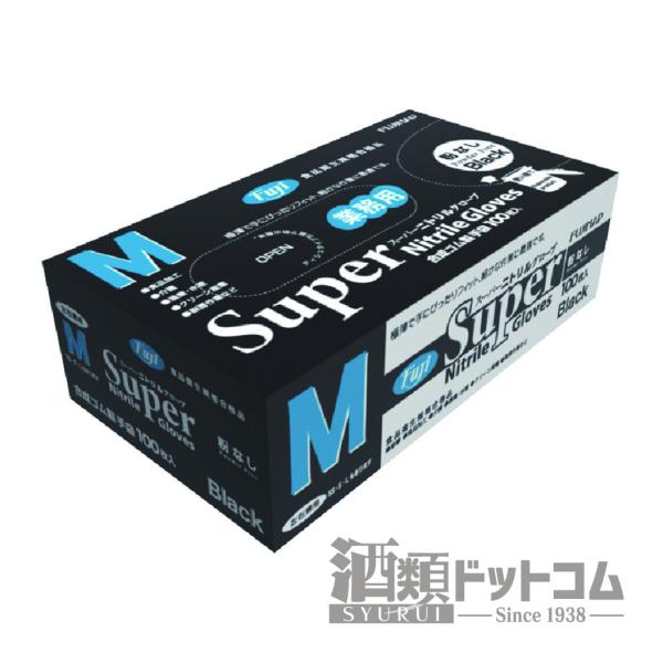 (100枚組)【価格】オープン価格【サイズ】全長230mm、手のひら回り185mm【素材】合成ゴム(NBR)見た目もおしゃれな黒色。極薄で弾力があり手にぴったりフィットします。粉なしのためパウダーアレルギーの方でも問題なく使用できます。