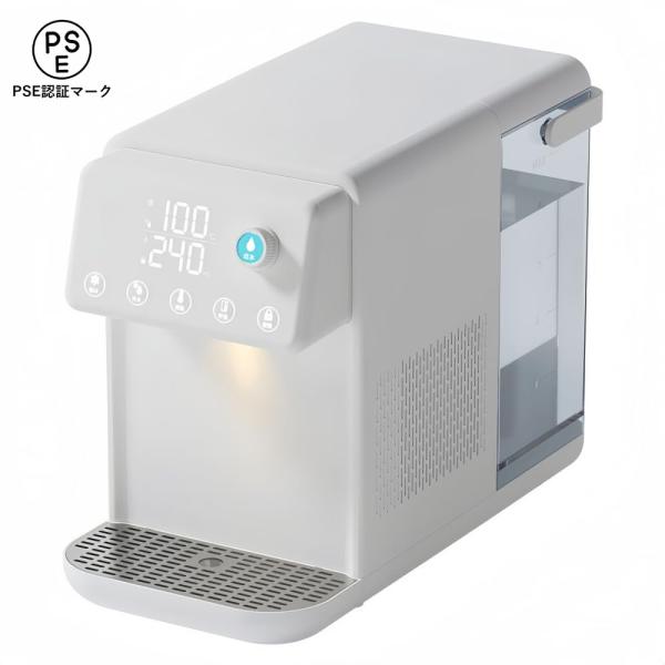 【タッチ操作で簡単切替】温水・冷水をワンタッチで切替可能。直感的操作で忙しい朝もスムーズ。【浄水機能搭載】不純物を効果的に除去し、いつでも安心・安全な飲料水を提供。家庭やオフィスに最適。【省エネ設計】効率的な加熱・冷却システムで電気代を節約...