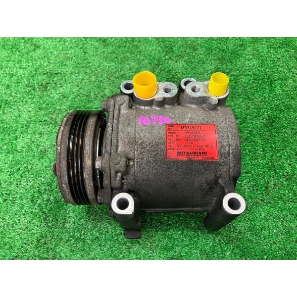 **** 商品説明を必ずご確認ください ****部品管理番号：000001673060700メーカー純正品番：MR460075部品名：エアコンコンプレッサー部品区分：リサイクル品車名：パジェロミニ車両タイプ名：3DJワゴン通称型式：H58A...