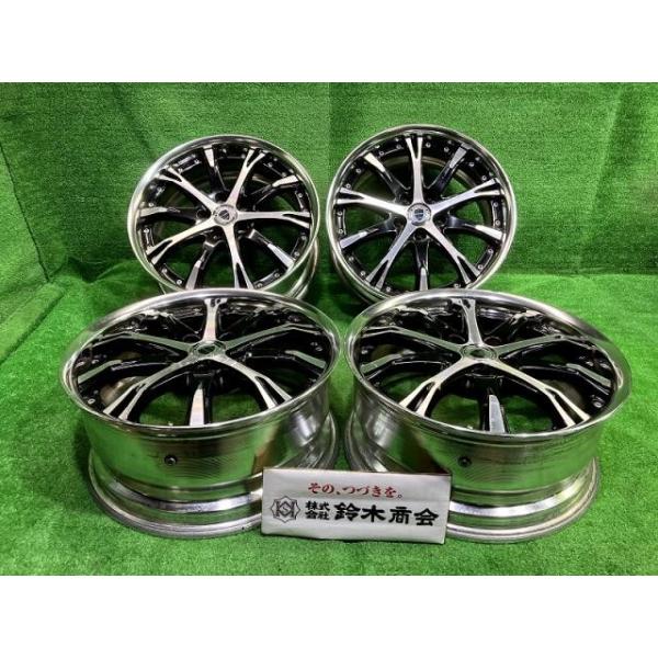 **** 商品説明を必ずご確認ください ****部品管理番号：202502048347210部品名：ホイール部品区分：リサイクル品認定型式：18インチ年式：年グレード：車台番号：マークX クラウン備考1：社外,アルミ,ブラックポリッシュ,1...