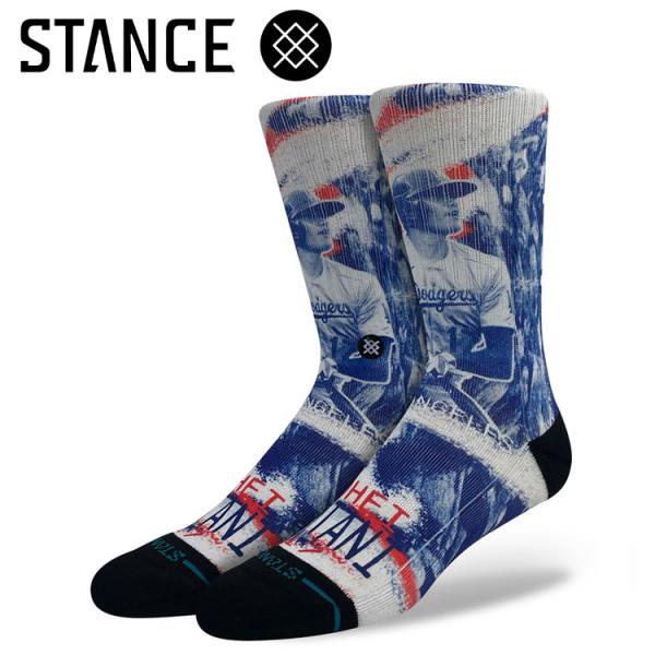 ドジャース 大谷翔平モデルスタイル：クルー素材：ポリブレンドMLBロサンゼルス・ドジャース所属「二刀流」日本人メジャーリーガー大谷翔平選手がソックスになりました。肌触りの良い滑らかな素材と深いヒールポケットが足のラインに心地よくフィットし、...