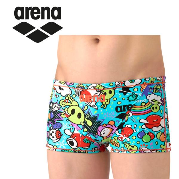 トレーニングカテゴリー「TOUGHSUITシリーズ」 大会に向けて練習を重ねる頻度が高いスイマーにオススメの練習用水着 環境に配慮したリサイクルポリエステル素材「タフスキンEP」を使用し塩素に強く長持ち 全てのスイマーに人気のアリーナくんシ...