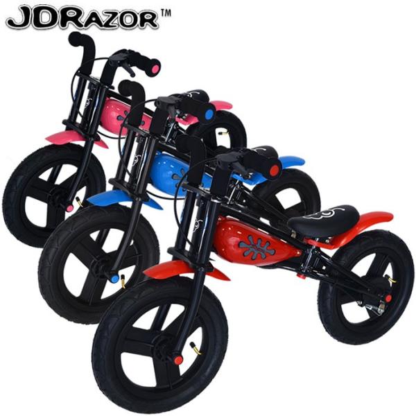 幼児から年長までの成長時にバランス感覚を身につけやすいトレーニングバイク自転車にチャレンジする前に！後輪ブレーキ付きで安心！空気注入式タイヤ        ■本体重量：3.3kg■本体サイズ：L85×W40×H54■耐荷重：30kg■対象層...