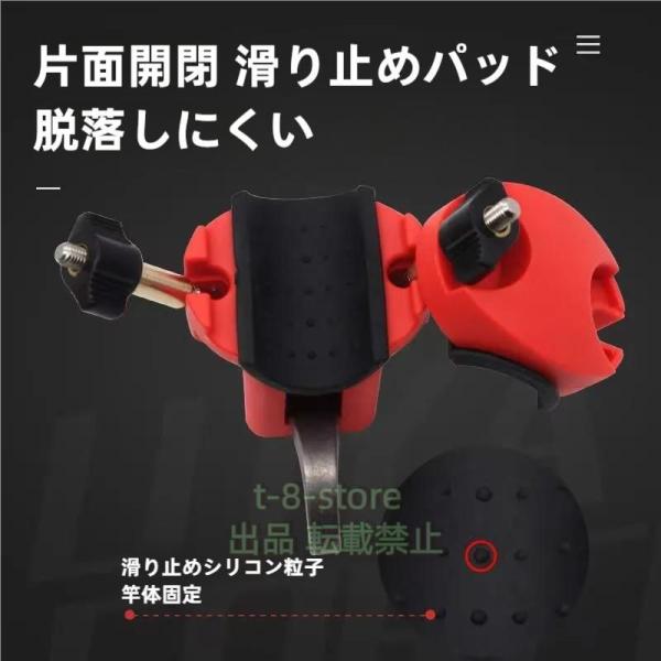 サイズ：掲載写真をご参照ください。石鯛釣りやタマン釣り大物狙いのぶっ込み釣りなどの竿受けに脱着可能です。トリガー式なので簡単に取り外しが可能になっております。強烈な抑え込みなどピトンから石突が抜けないなどのもたつきや、急な強いアタリからのバ...