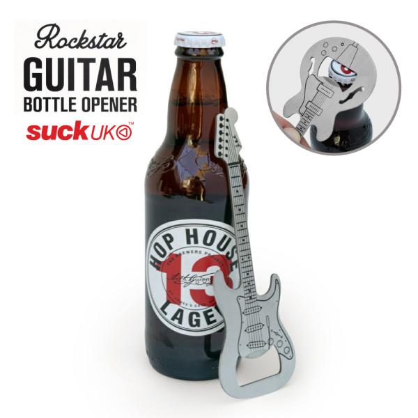 ■商品説明■リノリで開けよう♪ギターの栓抜き！ギターの形をしたボトルオープナーは あなたのお好きなタイプのギターを選んで！■サイズ■W6.1xD0.2xH16.5mm■素材■ステンレス鋼