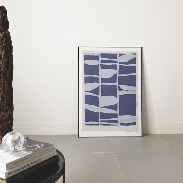 【発売日：2020年12月01日】北欧デンマークの首都コペンハーゲンのアーティストLeise Dich Abrahamsen (ライゼ ディッチ アブラハムセン)とTel onlinteriorとのコラボレーションポスター。モダンでインパク...