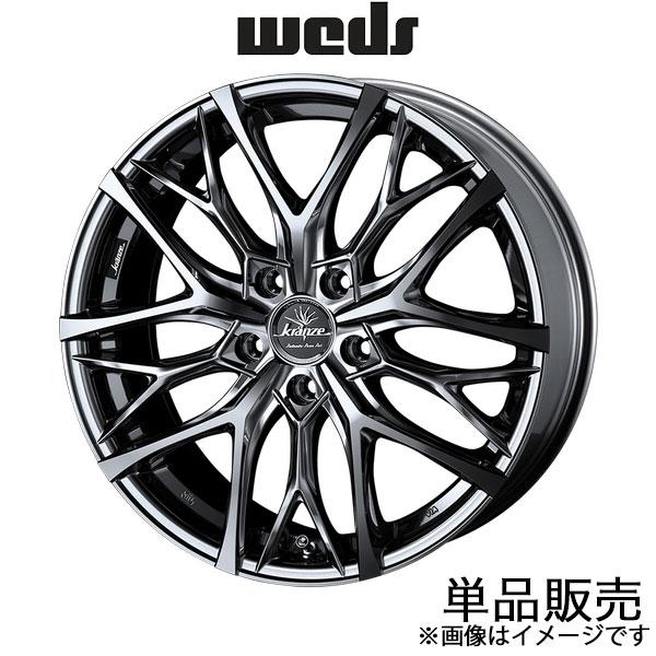 ●メーカー：WEDS●商品：Kranze Weaval100EVO●品番：0040728●JAN：4940211428353●カラー：スーパーブラックコート/ポリッシュ●リム径(inch)：18●リム幅(inch)：7.5●フランジ：J●ボ...