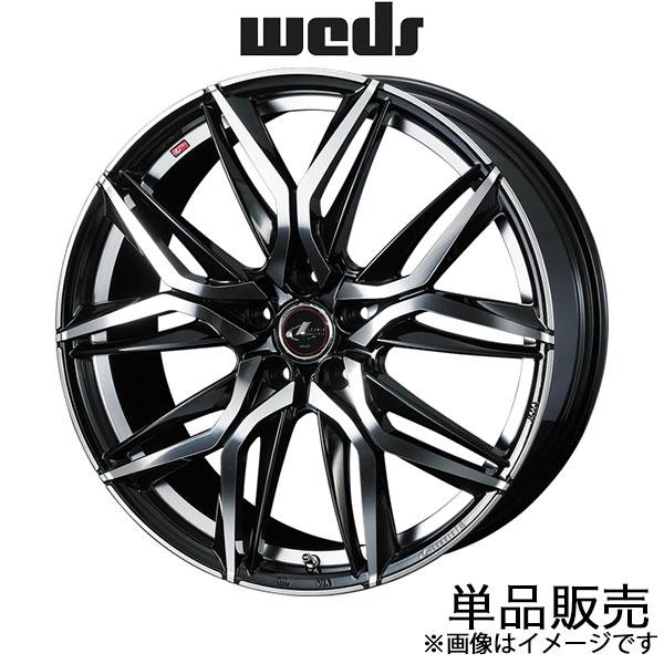 ●メーカー：WEDS●商品：LEONIS LM●品番：0040804●JAN：4940211431148●カラー：パールブラック/ミラーカット●リム径(inch)：17●リム幅(inch)：6.5●フランジ：J●ボルト穴数：5●P.C.D(...