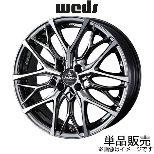 ●メーカー：WEDS●商品：Kranze Weaval100EVO●品番：0041311●JAN：4582657006858●カラー：スーパーブラックコート/ポリッシュ●リム径(inch)：17●リム幅(inch)：6.0●フランジ：J●ボ...