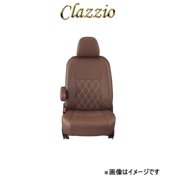 ●メーカー：Clazzio●商品：クラッツィオ ダイヤ●カラー：ブラウン×アイボリーステッチ●品番：ET-1078●ヘッドレスト総数：5●1列目肘掛：1●2列目肘掛：1●3列目肘掛：-●サイドエアバッグ：○●車両：トヨタ●車種：プリウス●型...