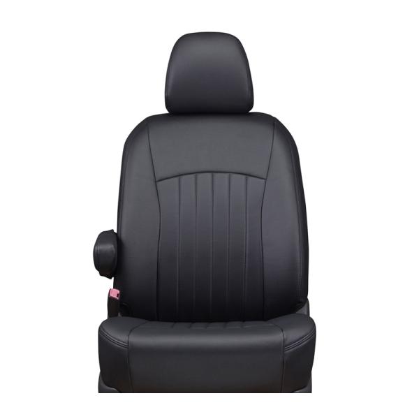 ●メーカー：Clazzio●商品：クラッツィオ ライン●カラー：ブラック×ブラックステッチ●品番：ET-1078●ヘッドレスト総数：5●1列目肘掛：1●2列目肘掛：1●3列目肘掛：-●サイドエアバッグ：○●車両：トヨタ●車種：プリウス●型式...