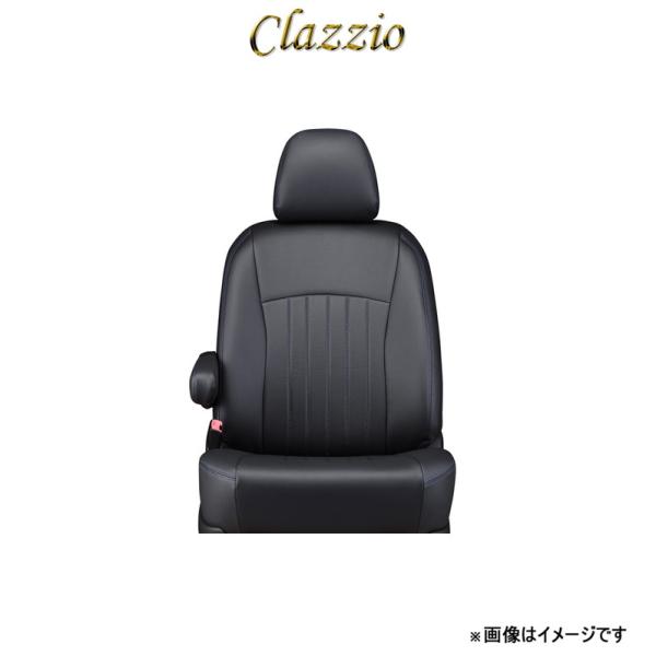●メーカー：Clazzio●商品：クラッツィオ ライン●カラー：ブラック×ブルーステッチ●品番：ET-1078●ヘッドレスト総数：5●1列目肘掛：1●2列目肘掛：1●3列目肘掛：-●サイドエアバッグ：○●車両：トヨタ●車種：プリウス●型式：...
