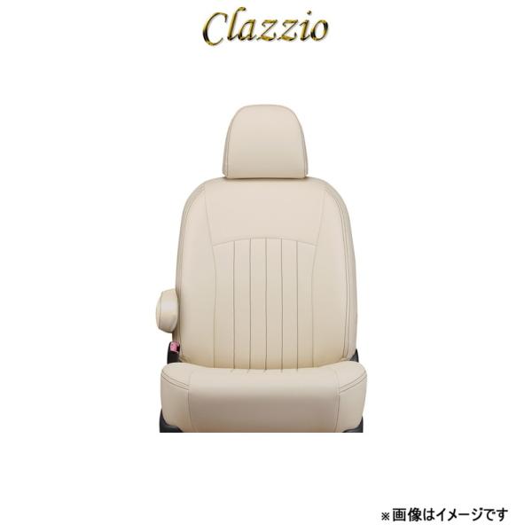 ●メーカー：Clazzio●商品：クラッツィオ ライン●カラー：アイボリー×ブラウンステッチ●品番：ET-1078●ヘッドレスト総数：5●1列目肘掛：1●2列目肘掛：1●3列目肘掛：-●サイドエアバッグ：○●車両：トヨタ●車種：プリウス●型...