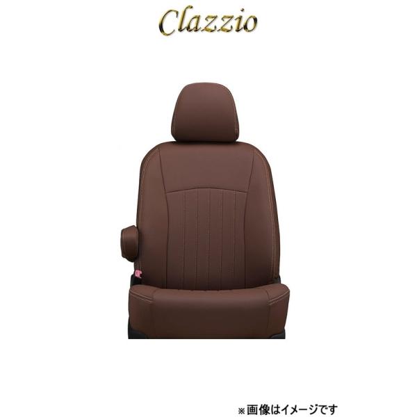 ●メーカー：Clazzio●商品：クラッツィオ ライン●カラー：ブラウン×アイボリーステッチ●品番：ET-1078●ヘッドレスト総数：5●1列目肘掛：1●2列目肘掛：1●3列目肘掛：-●サイドエアバッグ：○●車両：トヨタ●車種：プリウス●型...
