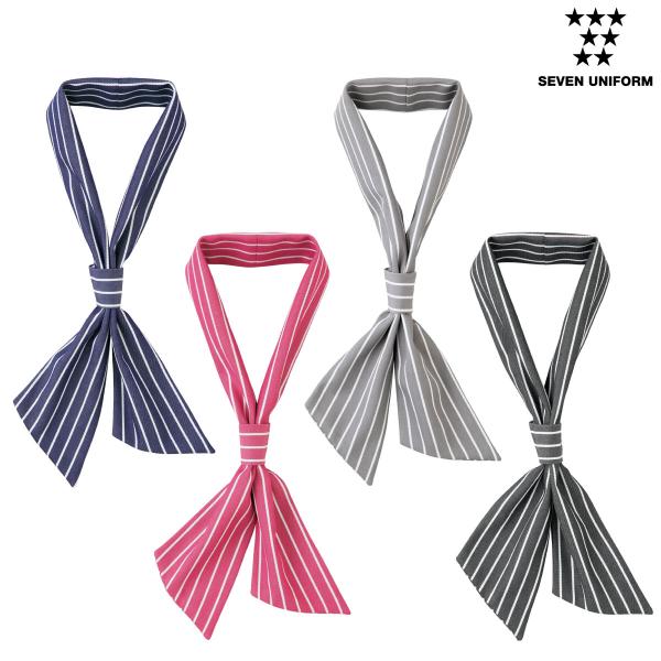 JY4734 ワンタッチタイ（男女兼用）グランドに色があるストライプ生地のワンタッチタイ【MATERIAL】■素材：ツイル■混率：ポリエステル90％・綿10％■SR■吸水速乾【特長】グランドに色があるストライプ生地のワンタッチタイです。グラ...